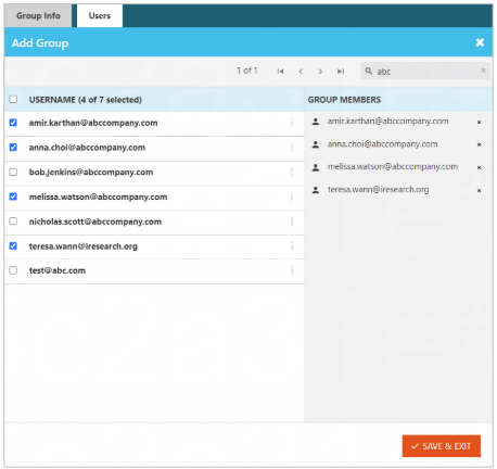 Adding Groups | Managing Groups | Vitrium Security
