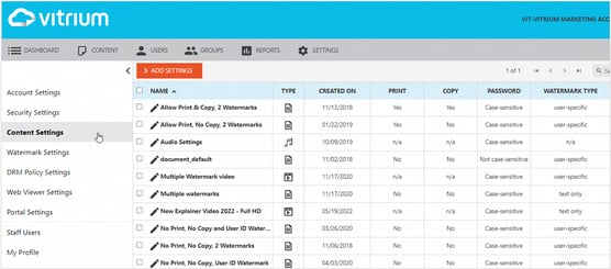 Vitrium Security Admin Manual | Vitrium Knowledgebase