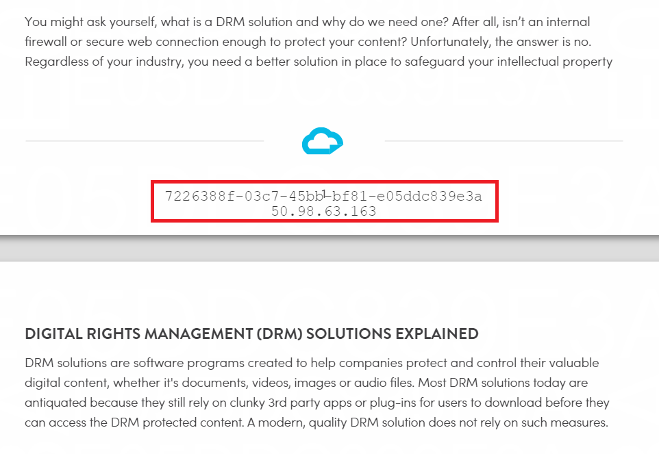 Overview of Vitrium’s Digital Watermarks